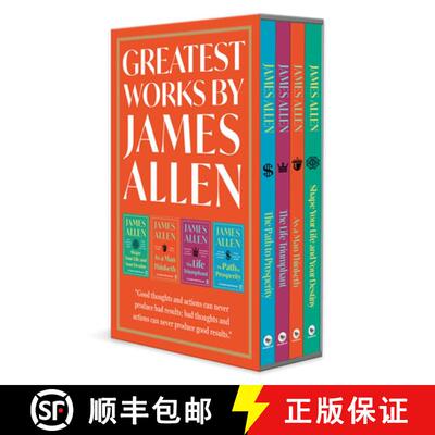【3-4周达】Greatest Works By James Allen (As a Man Thinketh, The Path to Prosperity, Shape Your Life ... [9789354407239]
