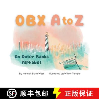 【3-4周达】精装 OBX A to Z: An Outer Banks Alphabet [9798234053596]