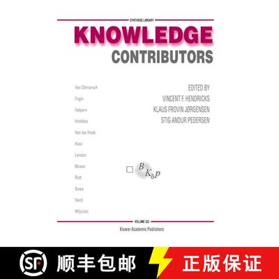 【3-4周达】Knowledge Contributors [9781402017483]