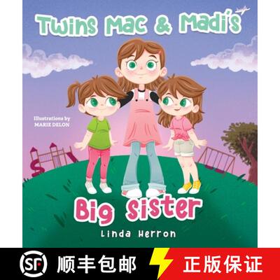 【3-4周达】Twins Mac & Madi's Big Sister [9781959140122]