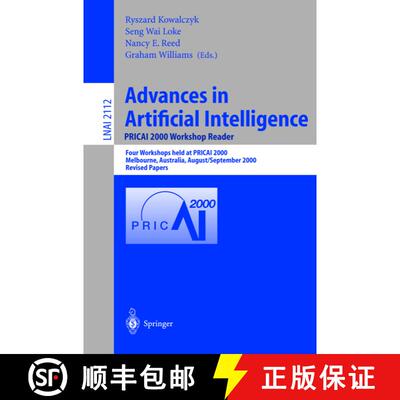 【3-4周达】Advances in Artificial Intelligence. PRICAI 2000 Workshop Reader: Four Workshops held at P... [9783540425977]