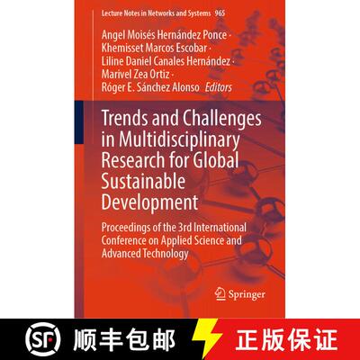 【3-4周达】精装 Trends and Challenges in Multidisciplinary Research for Global Sustainable Developmen... [9783031576195]