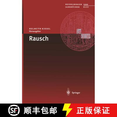 【3-4周达】Rausch [9783540666752]