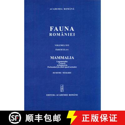 预订 Fauna României: Mammalia, Volume XVI, Fascicle 4: Lagomorpha, Cetacea, Artiodactyla, Perissodac... [9789732710890]