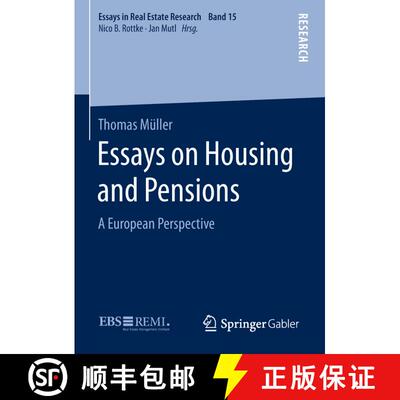 【3-4周达】精装 Essays on Housing and Pensions : A European Perspective [9783658249540]