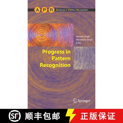 【3-4周达】精装 Progress in Pattern Recognition [9781846289446]