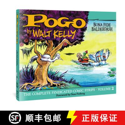 【3-4周达】精装 Pogo The Complete Syndicated Comic Strips: Volume 2: Bona Fide Balderdash [9781606995846]