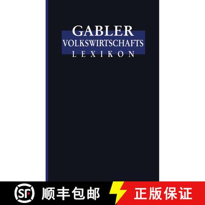 【3-4周达】Gabler Volkswirtschafts Lexikon [9783409198103]