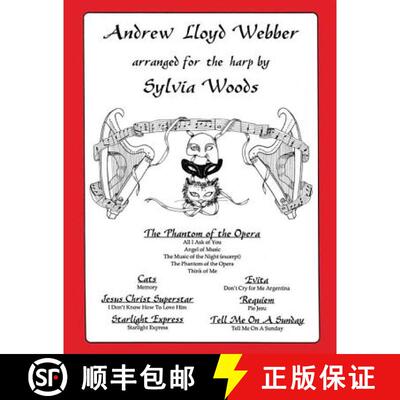【3-4周达】Andrew Lloyd Webber: Arranged for the Harp [9780936661094]