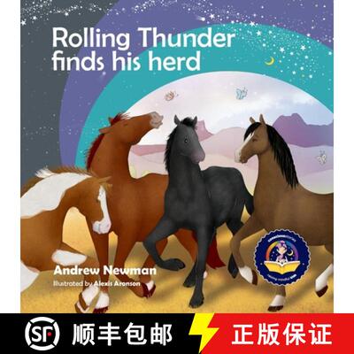 【3-4周达】Rolling Thunder Finds His Herd: Reducing kids' anxiety in new environments [9781943750429]