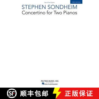 【3-4周达】Concertino for Two Pianos: Set of Two Copies [9781495099922]