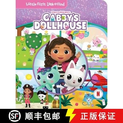 【3-4周达】DreamWorks Gabby's Dollhouse: Little First Look and Find [9781503774704]