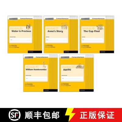 【3-4周达】Read Write Inc. Comprehension: Modules 16-20 Class Pack of 50 (10 of each title) [9781382043151]