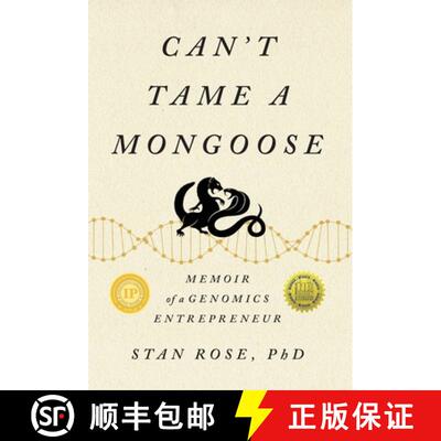 【3-4周达】精装 Can't Tame a Mongoose: Memoir of a Genomics Entrepreneur [9798988611219]
