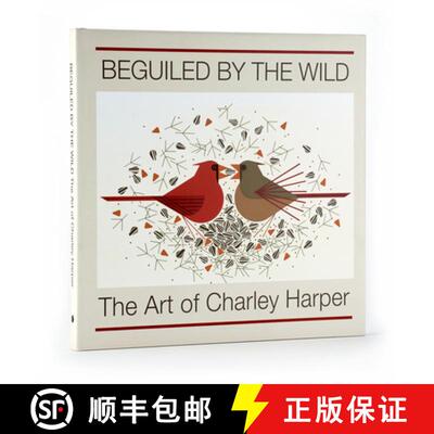 【3-4周达】精装 Beguiled by the Wild: The Art of Charley Harper [9780764972294]