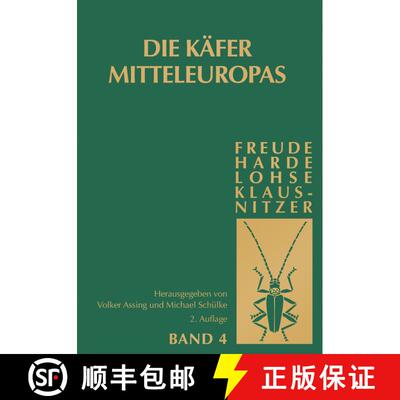 预订 Die Kafer Mitteleuropas (2. Aufl. 2012) [9783827416773]