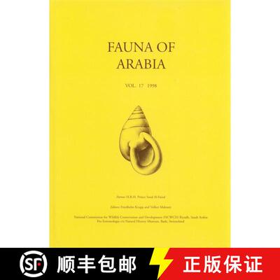 预订 Fauna of Arabia, Volume 17 [9783723400173]