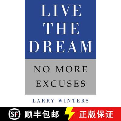 【3-4周达】精装 Live the Dream: No More Excuses [9781455513628]