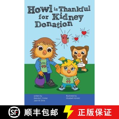 【3-4周达】Howl is Thankful for Kidney Donation [9798989050567]