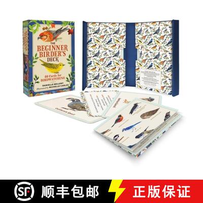 【3-4周达】The Beginner Birder's Deck : 40 Cards for Birdwatching [9780762488728]
