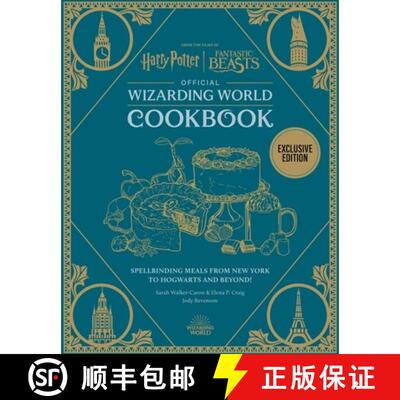 【3-4周达】精装 Harry Potter Official Wizarding World Cookbook : Spellbinding Meals from New York to ... [9781529435030]