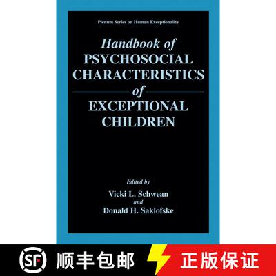 【3-4周达】精装 Handbook of Psychosocial Characteristics of Exceptional Children [9780306460630]