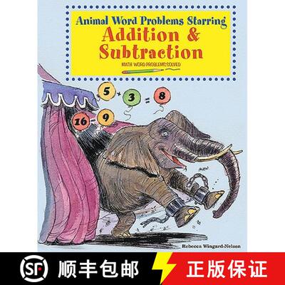 【3-4周达】精装 Animal Word Problems Starring Addition and Subtraction: Math Word Problems Solved [9780766029170]