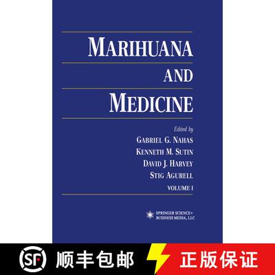 【3-4周达】精装 Marihuana and Medicine [9780896035935]