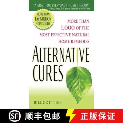【3-4周达】Alternative Cures: More Than 1,000 of the Most Effective Natural Home Remedies [9780345505392]