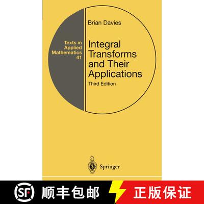 【3-4周达】精装 Integral Transforms and Their Applications (Third Edition 2002) [9780387953144]