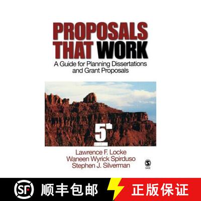 【3-4周达】精装 Proposals That Work: A Guide for Planning Dissertations and Grant Proposals (Fifth Ed... [9781412924221]