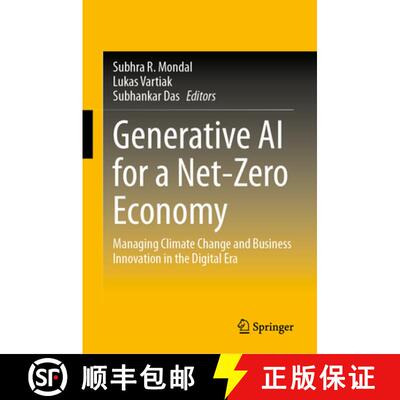 【3-4周达】精装 Generative AI for a Net-Zero Economy : Managing Climate Change and Business Innovatio... [9789819680146]