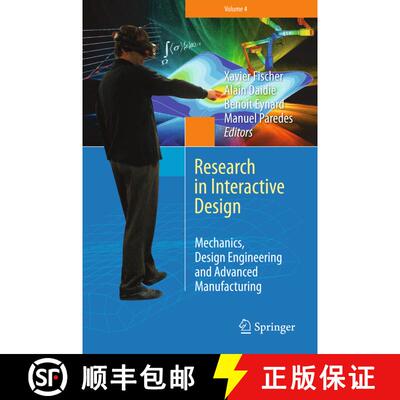 【3-4周达】精装 Research in Interactive Design (Vol. 4): Mechanics, Design Engineering and Advanced M... [9783319261195]