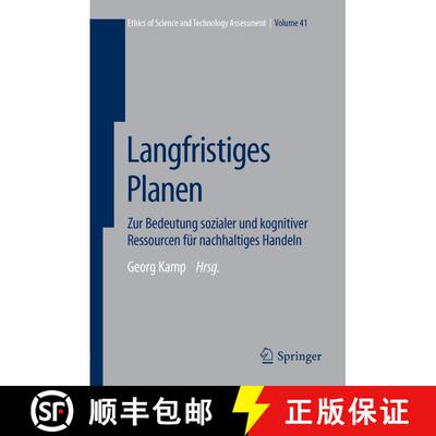 【3-4周达】精装 Langfristiges Planen : Zur Bedeutung sozialer und kognitiver Ressourcen für nachhalt... [9783642420030]