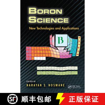 【3-4周达】精装 Boron Science : New Technologies and Applications [9781439826621]
