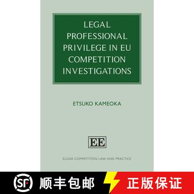 【3-4周达】精装 Legal Professional Privilege in EU Competition Investigations [9781803922775]