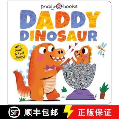 【3-4周达】My Amazing Family: Daddy Dinosaur : With touch & feel dinos! [9781916745919]