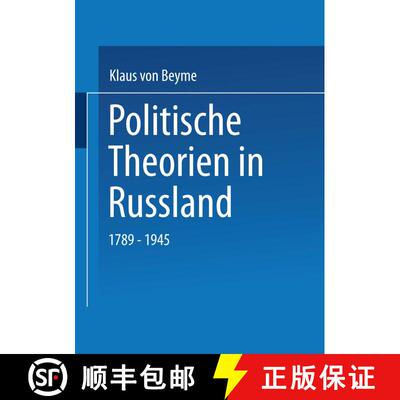 【3-4周达】Politische Theorien in Russland : 1789-1945 [9783531136974]