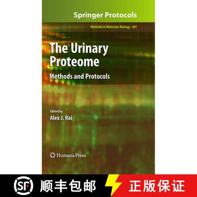 【3-4周达】The Urinary Proteome: Methods and Protocols [9781607617105]