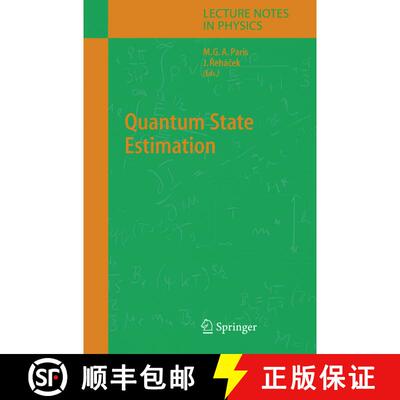 【3-4周达】精装 Quantum State Estimation [9783540223290]