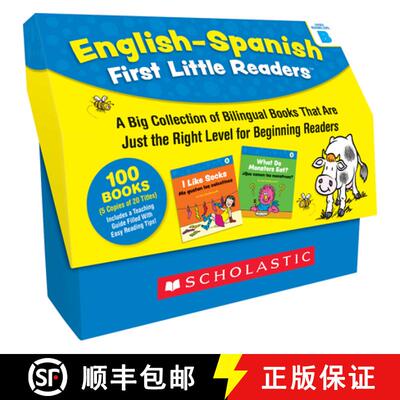 English-Spanish First Little Readers: Guided Reading Level B (Classroom Set): 25 Bilingual Books That... [9781338668049]