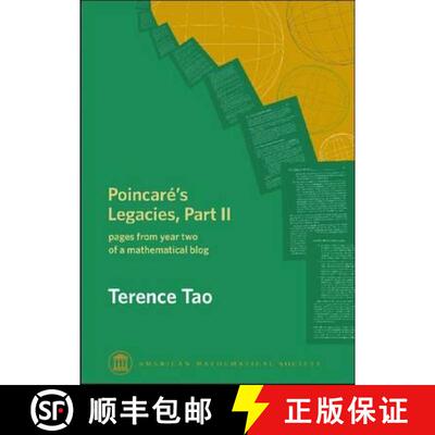 【3-4周达】Poincare`s Legacies, Part II – Pages from Year Two of a Mathematical Blog [9780821848852]