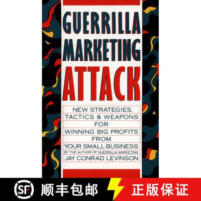 【3-4周达】Guerrilla Marketing Attack [9780395502204]