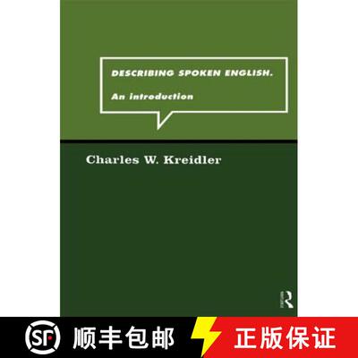 【3-4周达】Describing Spoken English: An Introduction [9780415150958]