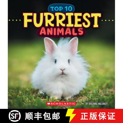 【3-4周达】Furriest Animals (Wild World: Top 10) [9781546177487]