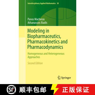 【3-4周达】精装 Modeling in Biopharmaceutics, Pharmacokinetics and Pharmacodynamics : Homogeneous and... [9783319275963]