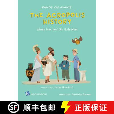 【3-4周达】The Acropolis History : Where Man and the Gods Meet [9786182180167]