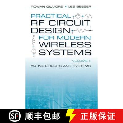 【3-4周达】精装 Practical RF Circuit Design for Modern Wireless Systems: - Active Circuits and Systems [9781580535229]