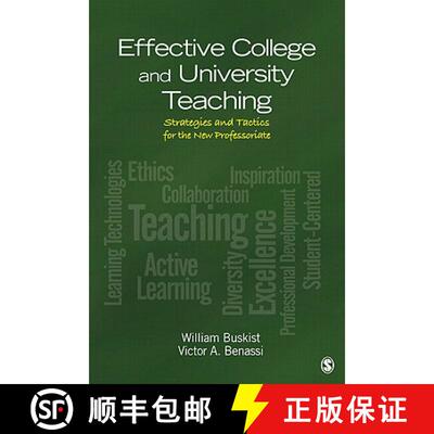 【3-4周达】Effective College and University Teaching: Strategies and Tactics for the New Professoriate [9781412996075]