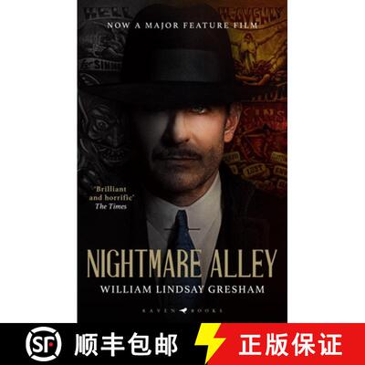 预订 Nightmare Alley: now a major feature film starring Bradley Cooper [9781526640864]